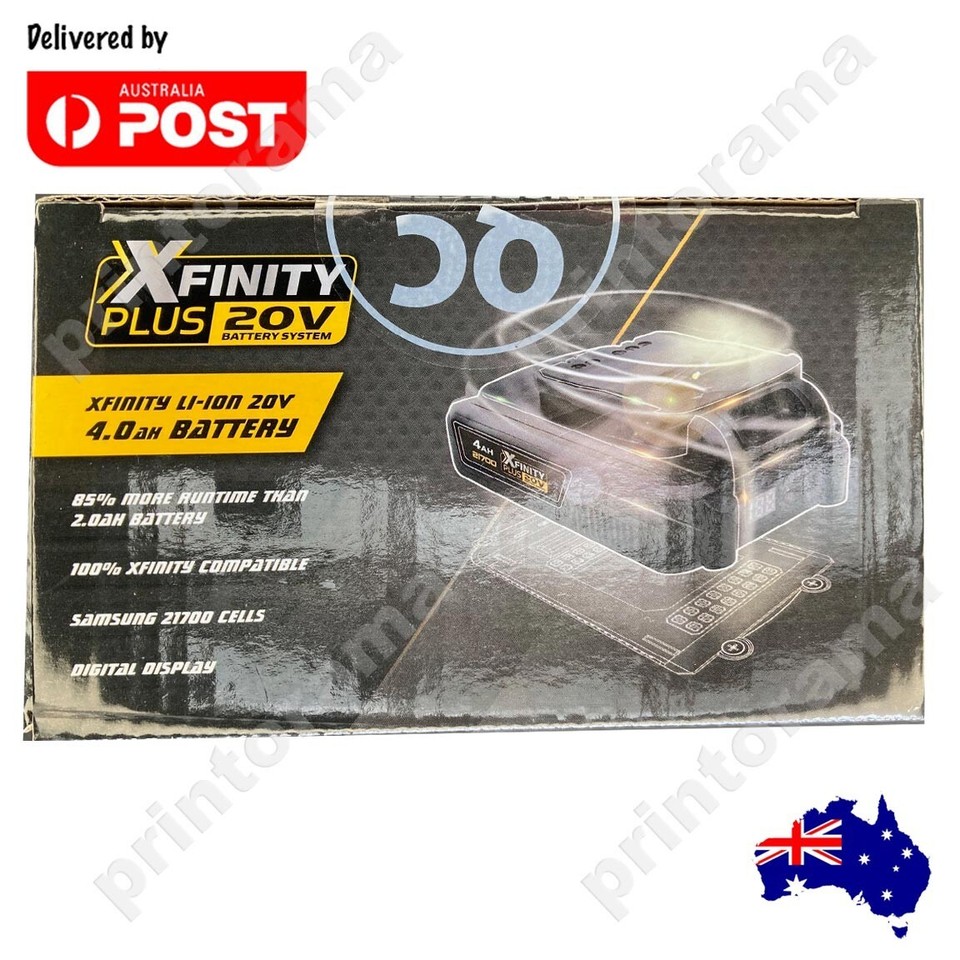 Genuine Xfinity Plus 20V Li-Ion 4.0Ah Battery - Aldi Ferrex Workzone ...
