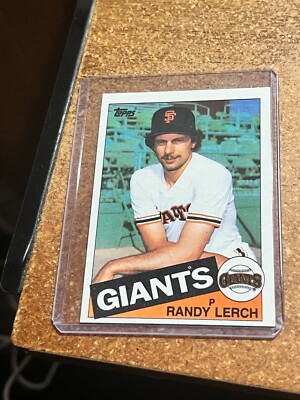 1985 Topps Baseball # 103 Randy Lerch | eBay