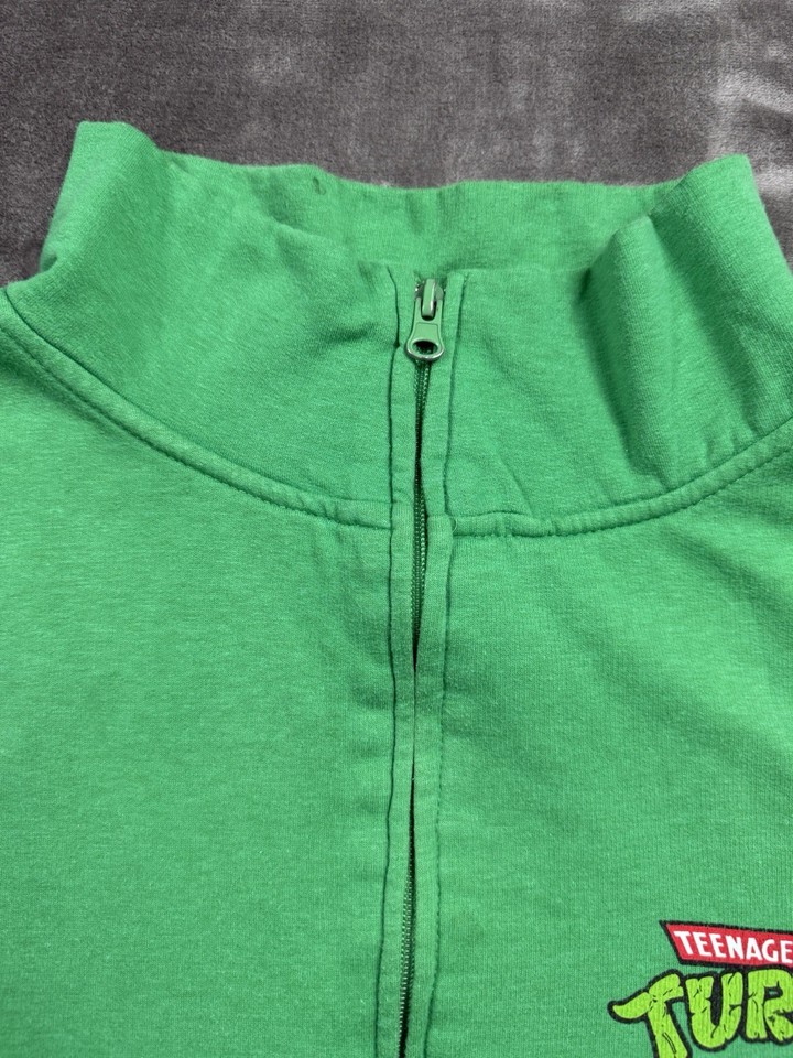 Vintage Teenage Mutant Ninja Turtles Jacket Mens Large Full Zip 2008 ...
