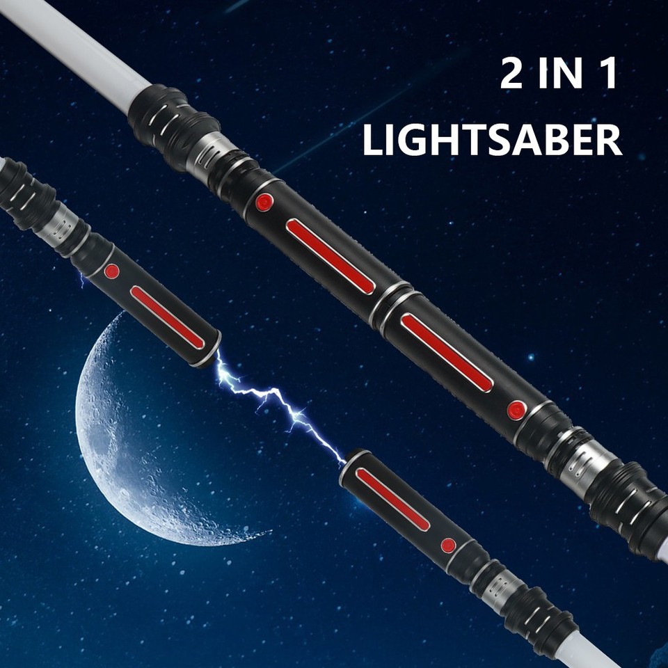 Retractable Light Sabers Kids Light Up Saber 12 Colors LED Light Sword ...