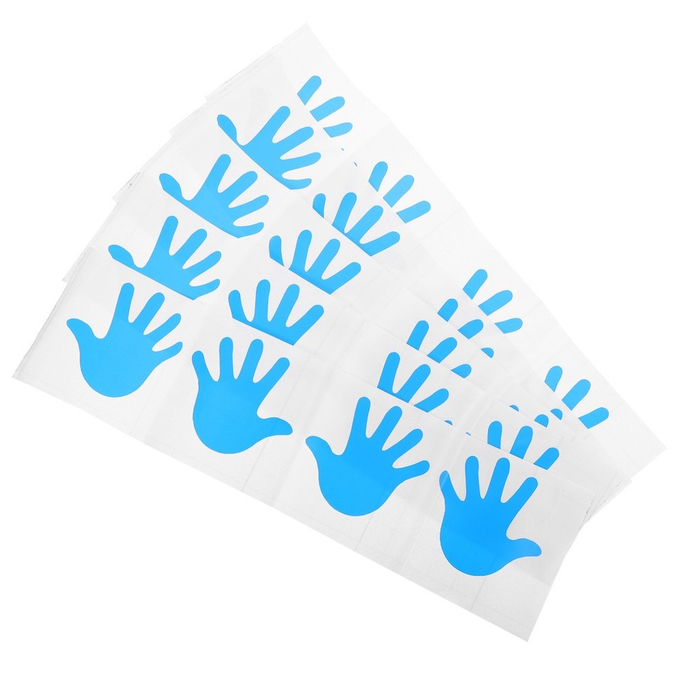 10 Pairs Classroom Kids Wall Decals Hand Prints Film Palm-shaped | eBay ...