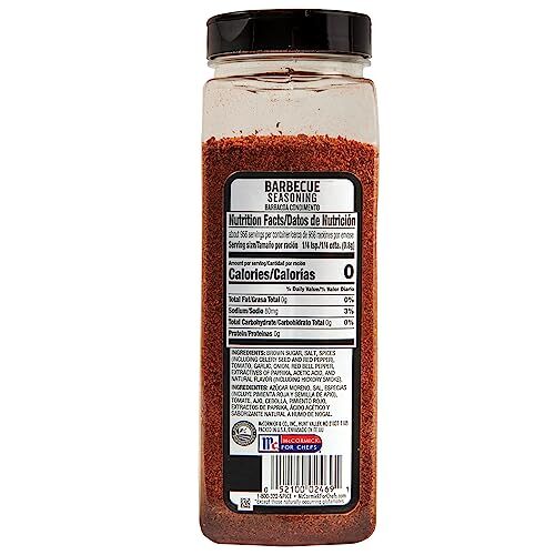 McCormick Grill Mates Barbecue Seasoning Container of Barbecue Rub 27 ...