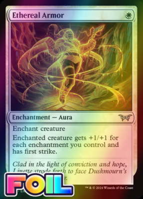 x1 Ethereal Armor DSK Duskmourn MTG 7 FOIL UNCOMMON M/NM 1x | eBay
