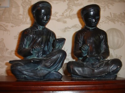 Austin Productions Mathematician & Scribe Sculptures Bookends 1961 | eBay