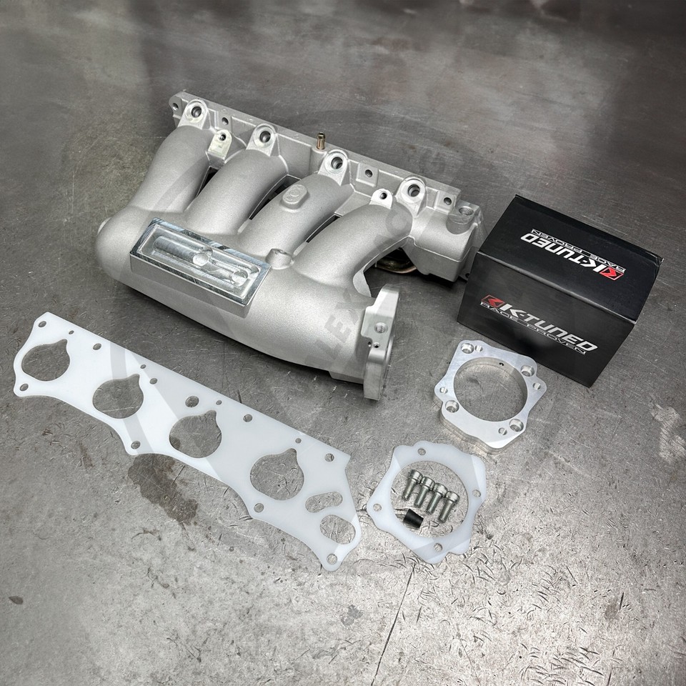 RBC Pro Ported Intake Manifold w/ K-Tuned Throttle Adapter for 12-15 ...