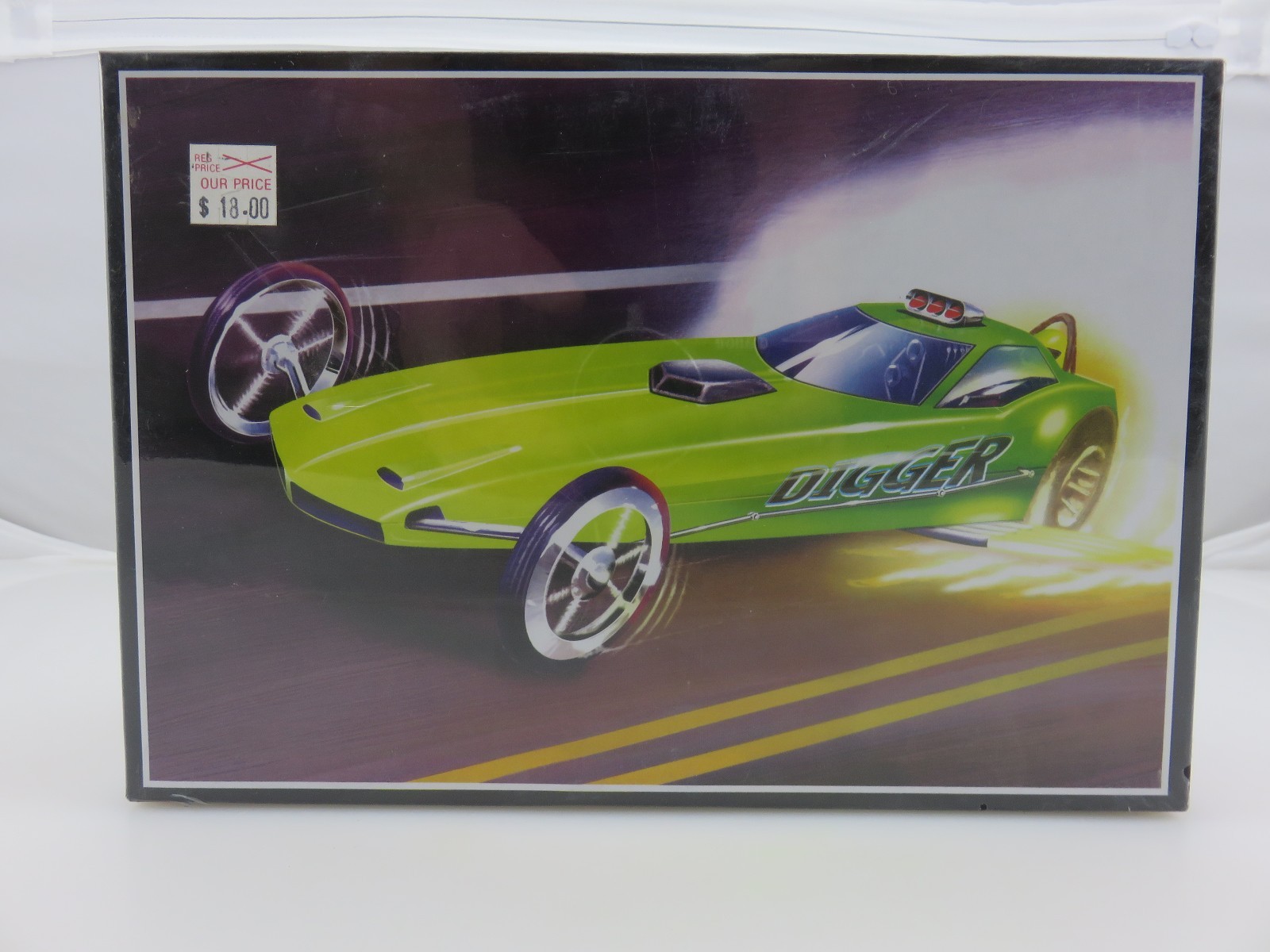 AMT DIGGER 'CUDA HEMI DRAGSTER Scale Plastic Model Kit NEW SEALED 2008 ...