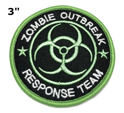ZOMBIE HUNTER OUTBREAK RESPONSE TEAM BIOHAZARD TACTICAL LIME GREEN IRON ...