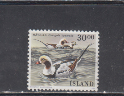 ICELAND : 1988 - USED - SCOTT # 666 BIRDS | eBay
