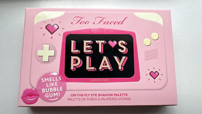 Too Faced Lets Play Eyeshadow Palette Smells Like BUBBLE GUM Pigmented ...
