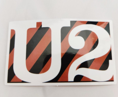U2 Waterproof Vinyl Sticker decal Logo 2.5"x1.5" | eBay