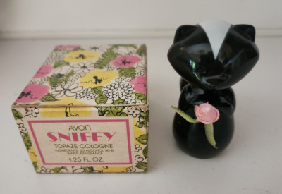 AVON SNIFFY-SKUNK-TOPAZE-WITH BOX-UNUSED. | eBay