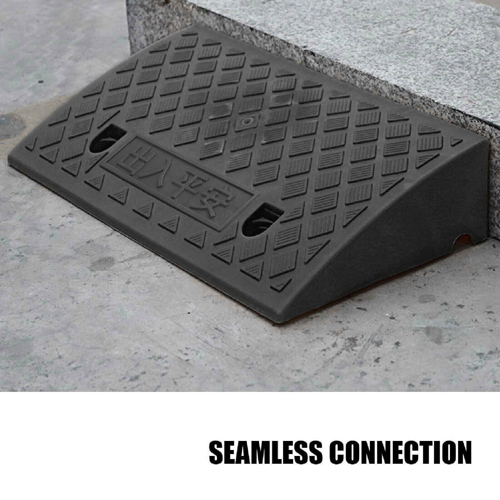 1-2x Heavy Duty Ramp Kerb Ramps Driveway Car Vehicle Threshold Ramp ...