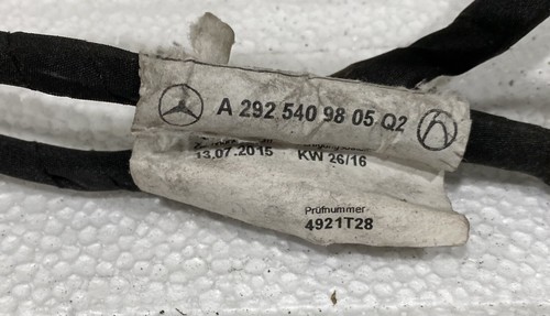 2017-2019 Mercedes PDC Front Parking Harness GLS A2925409805 Wiring ...
