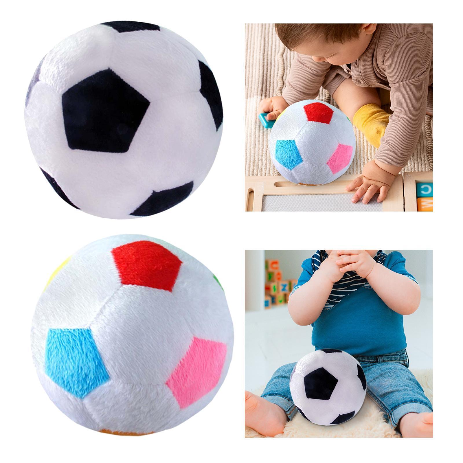 Plush Football Toy 17cm Diameter Sport Toys Plush Pillow for Gift Boys ...