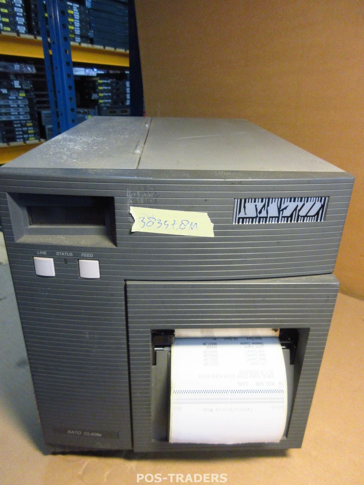 SATO CL408E Parallel Thermal Label Printer Peel-off 203dpi 4.1" - 38357 ...