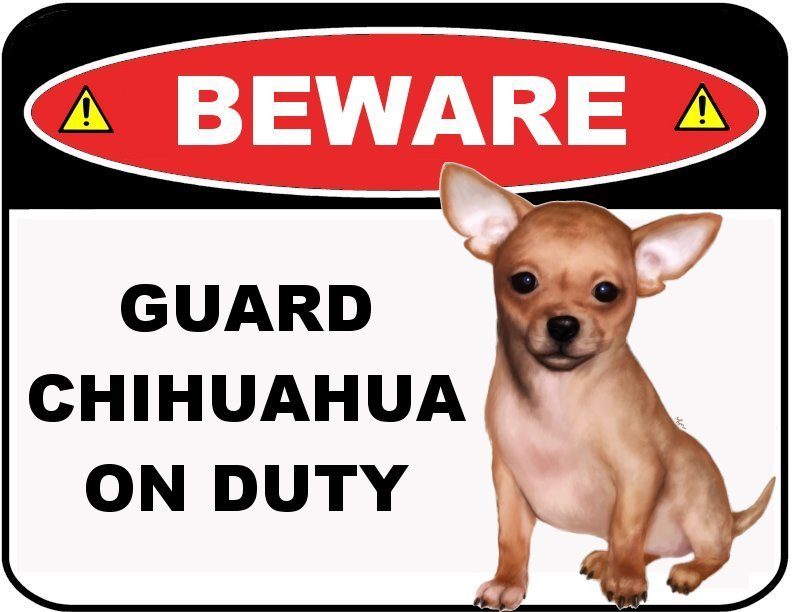 Beware Of Dog Sign Funny