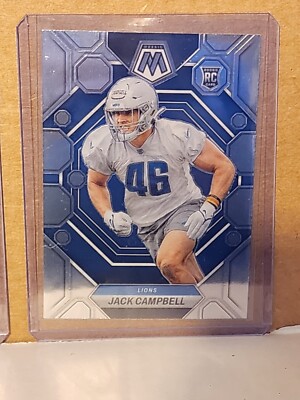 Jack Campbell 2023 Mosaic Rookie Card Detroit Lions B | eBay