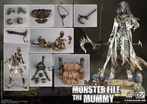 Coo Model MF009 Monster File The Mummy DX Version Action Figure | eBay