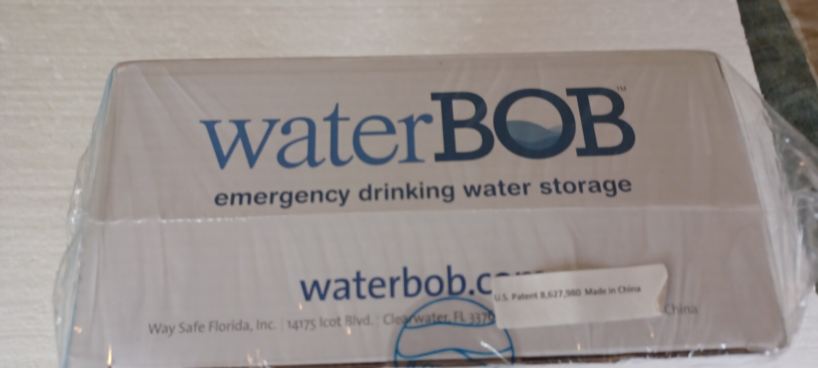 WaterBOB Survival Emergency Drinking Water Storage Kit 100-Gallons BPA ...