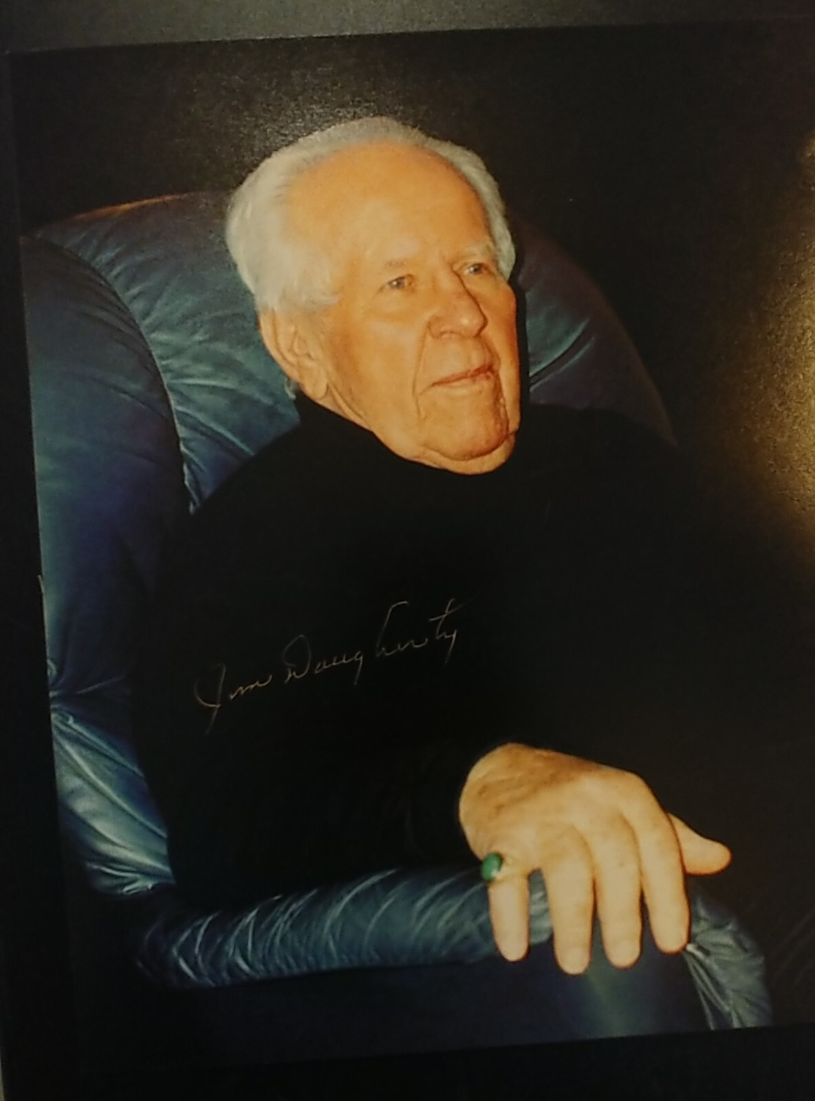 Jim Dougherty Autographed 8x10 Photo Marilyn Monroe's First Husband D ...