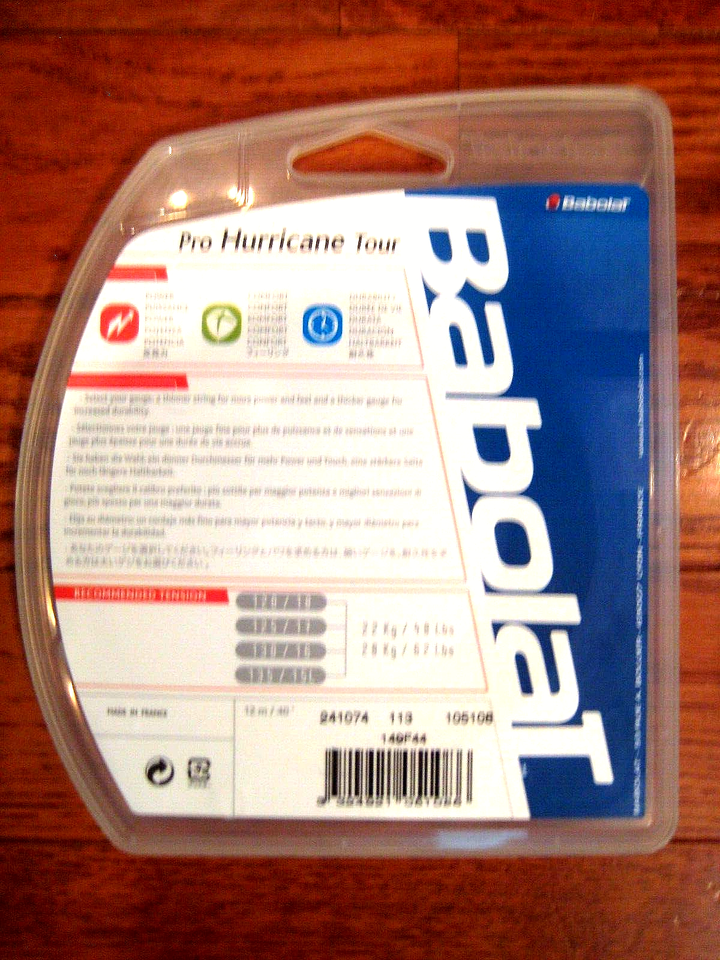 Babolat Pro Hurricane Tour Tennis String - 16 Guage | eBay