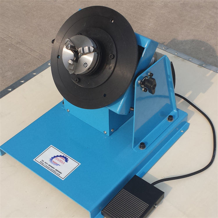 10kg Portable Positioner Small Automatic Ring Seam Welding Turntable w ...