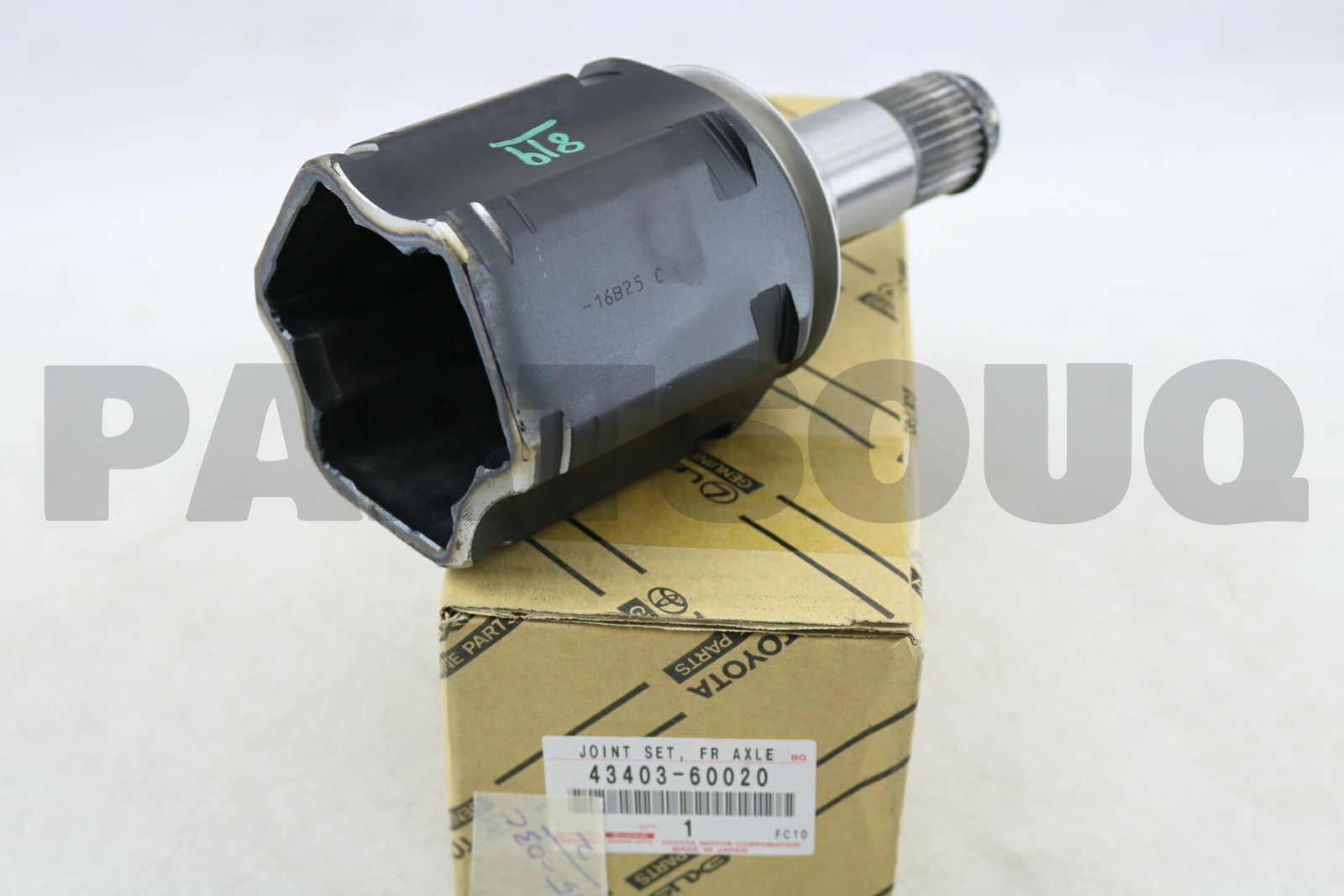 4340360020 Genuine Toyota JOINT ASSY, FRONT DRIVE INBOARD, RH/LH 43403 ...