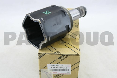 4340360020 Genuine Toyota JOINT ASSY, FRONT DRIVE INBOARD, RH/LH 43403 ...
