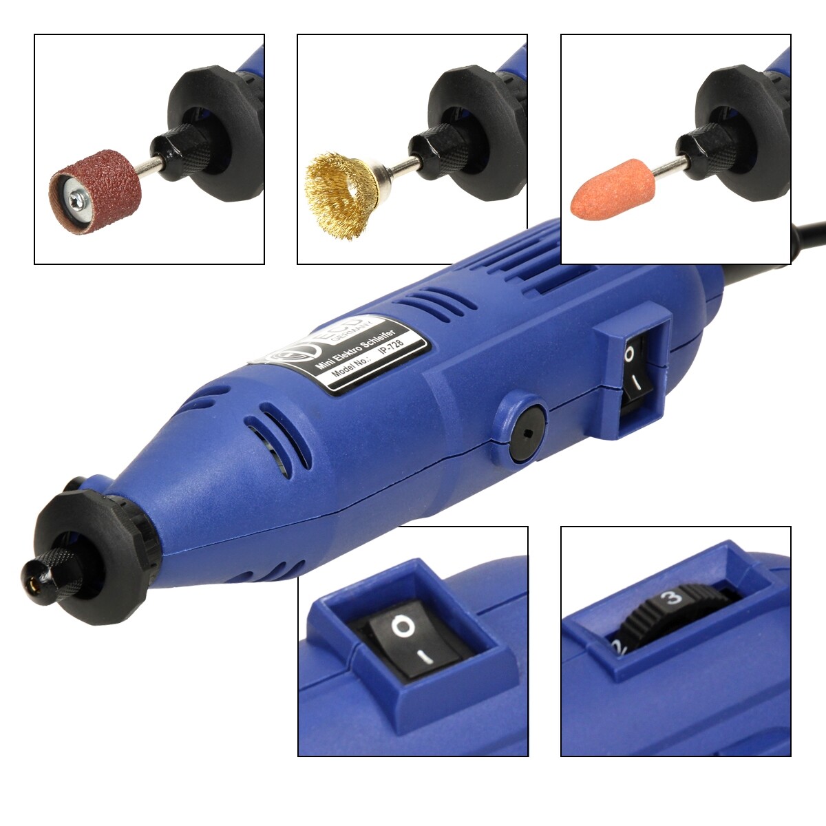 Mini Schleifer Schleifgerät Schleifmaschine Multifunktionswerkzeug 234 ...