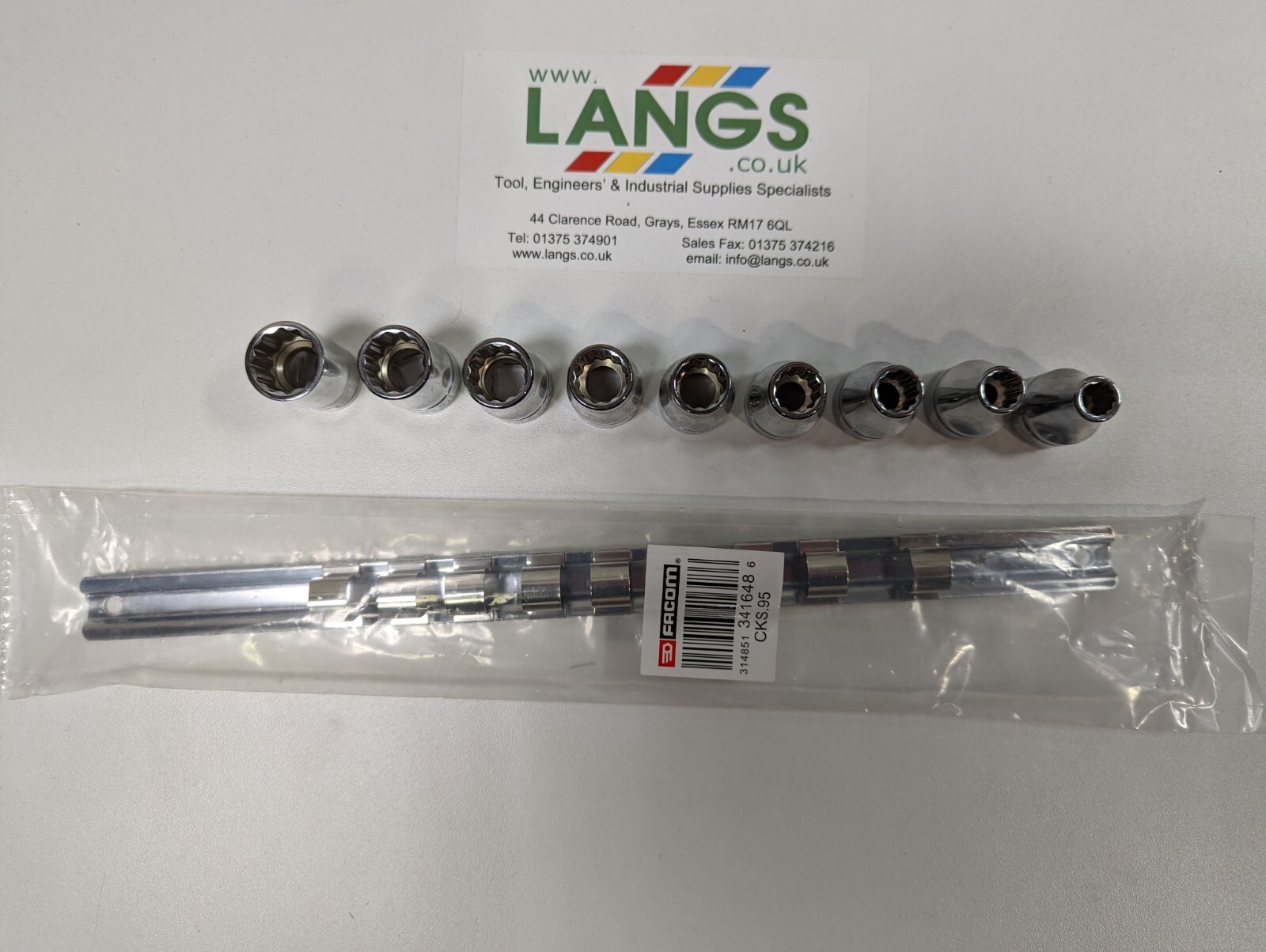 Facom S.40E 1/2"D Socket Set 9pc Metric - New | eBay UK