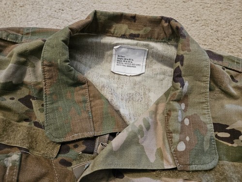US Army Multicam Female Combat Coat OPC Uniform Size 36 Short NATO 5060 ...