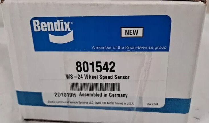 * NEW GENUINE Bendix 801542 Mack Volvo 745-801542 Wheel Speed Sensor WS ...