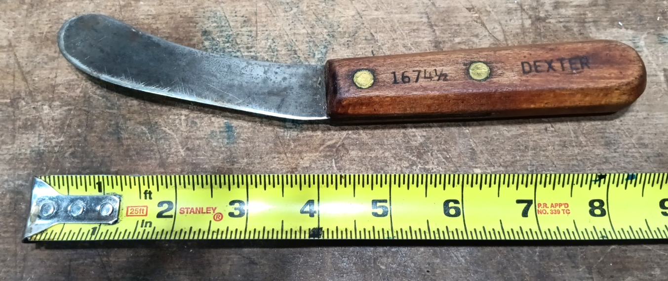 Vintage Dexter fish & skinning knife 1674 1/2 - 9" long - 4" blade | eBay