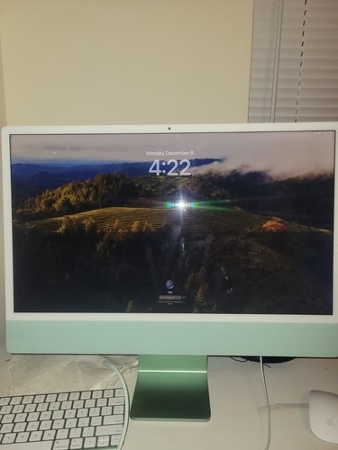 Apple iMac 24" (256GB SSD, Apple M1, 3.20GHz, 8GB, 8-Core GPU) Green ...