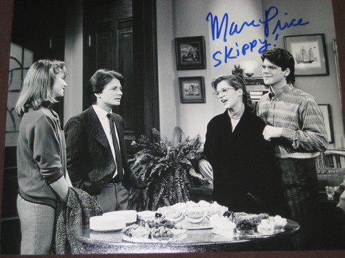 T.V & HOLLYWOOD LEGEND FAMILY TIES SKIPPY MARC PRICE AUTOGRAPH 8X10 ...