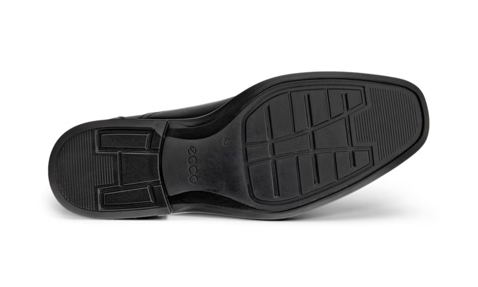 Men's Ecco Metropole Milan Leather Slip-On Derby Shoe Black 523304 ...
