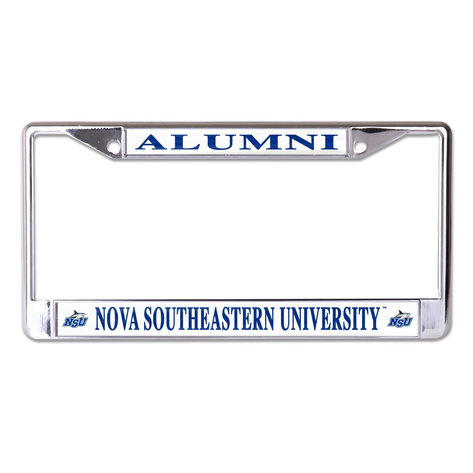 Nova Southeastern University (NSU Sharks Logo) Alumni Chrome License ...