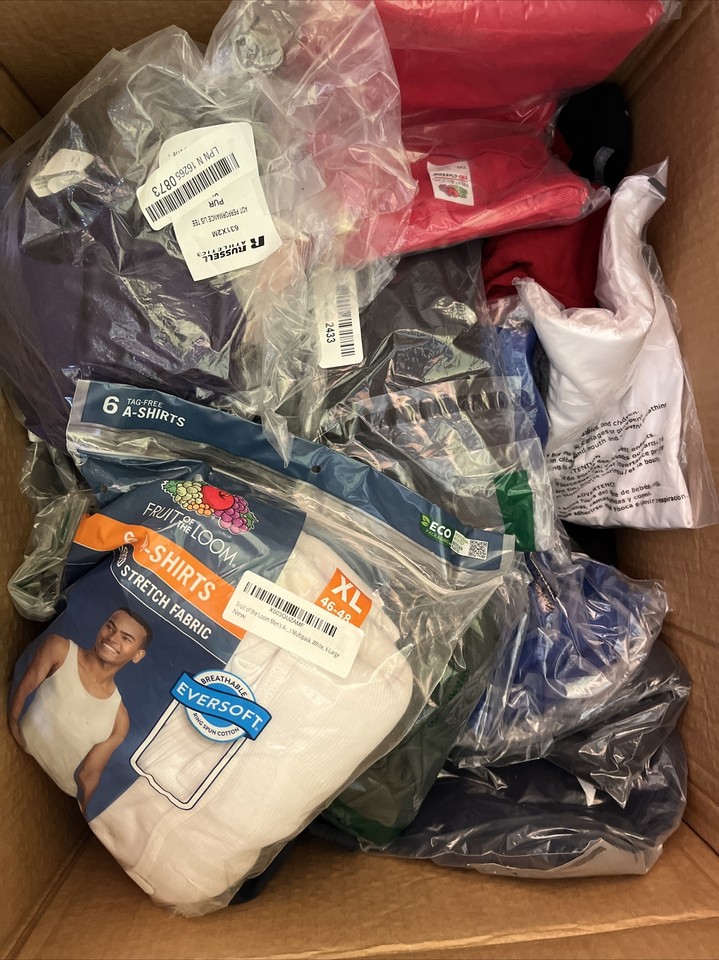 Clothing Lot Mens Womens Mixed Wholesale Liquidation 35+/- Items | eBay