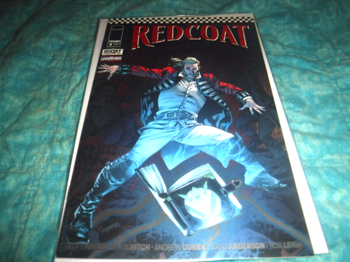 REDCOAT #3- 1:50 BRYAN HITCH FOIL VARIANT GHOST MACHINE GEOFF JOHNS IMAGE NM | eBay