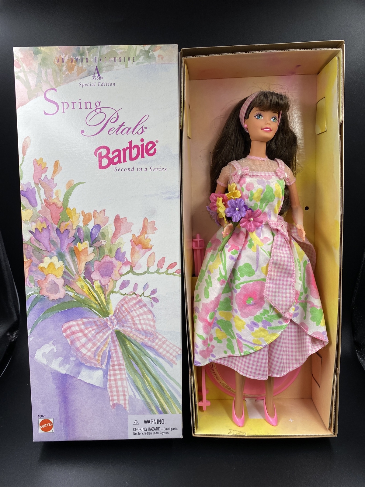 New Mattel 1996 Avon Special Edition Exclusive Spring Petals Brunette ...