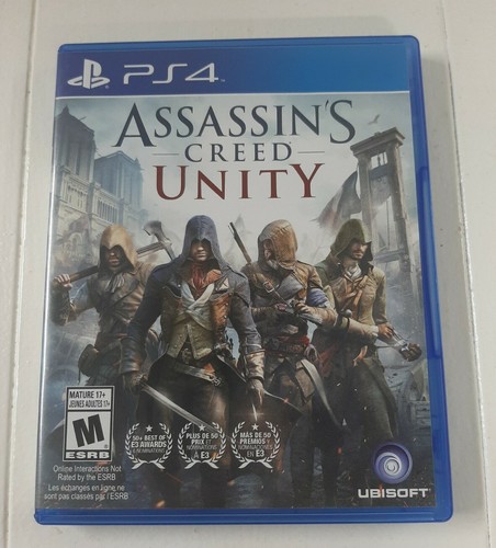 Assassin's Creed Unity with Manual - Playstation 4 - PS4 Video Game ...