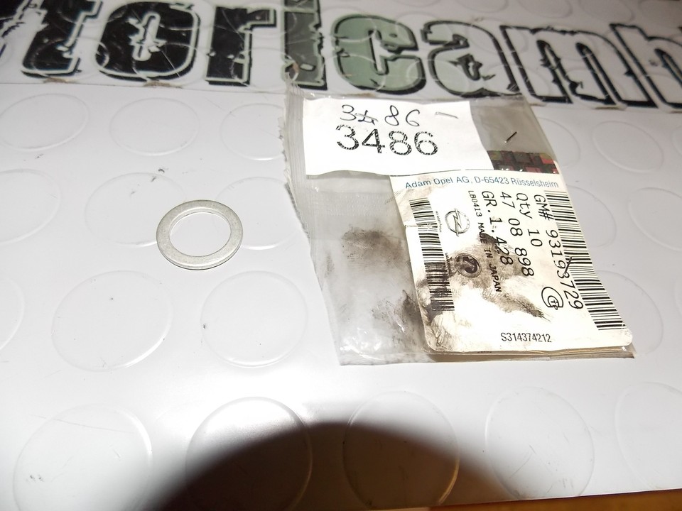 Original Oil Drain Plug Seal Ring Suitable For Opel Agila B Frontera A ...