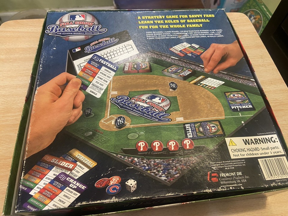 Full Count Baseball The Ultimate Baseball Board Game | eBay