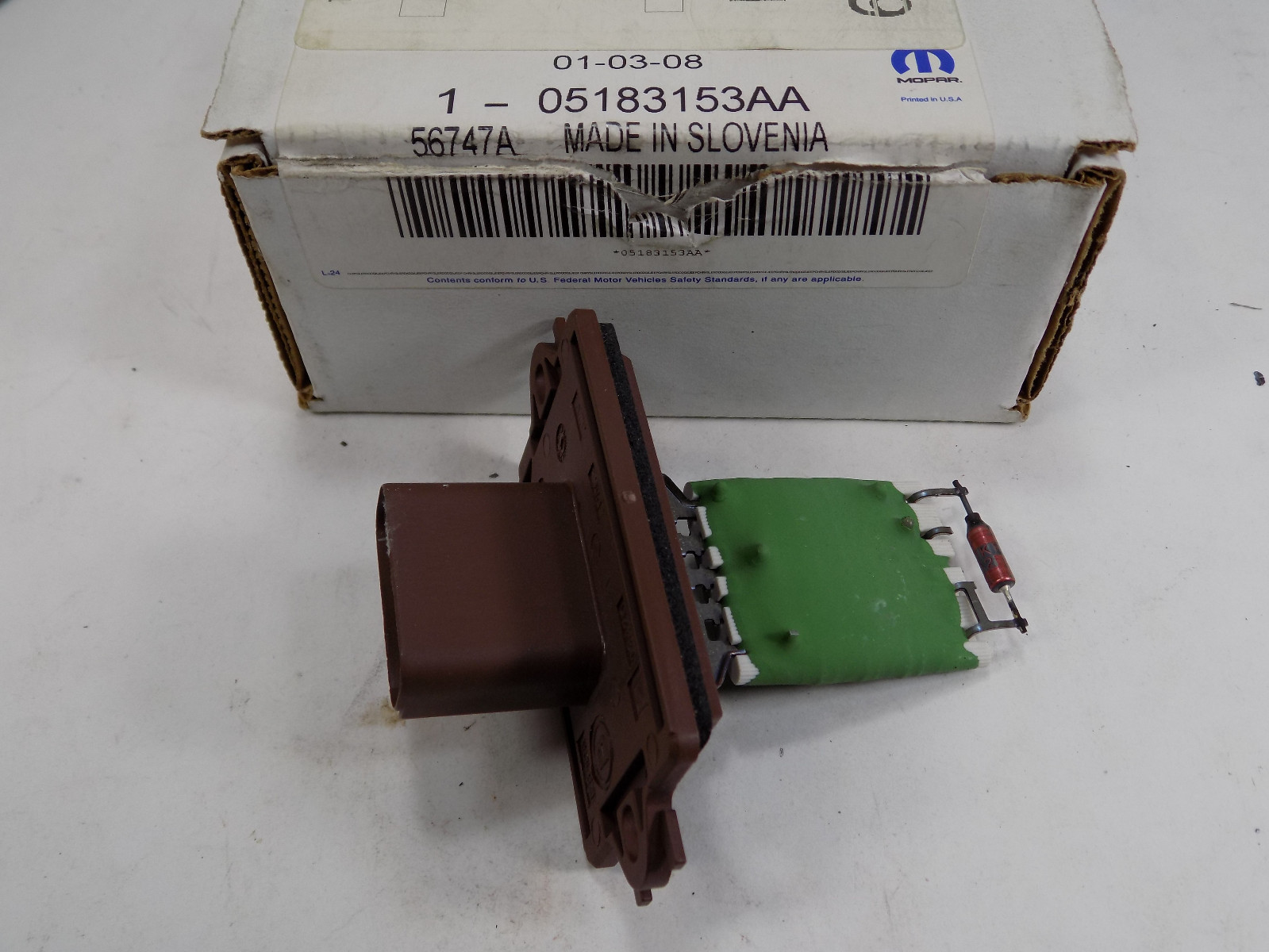Genuine Mopar Resistor 5183153AA | eBay