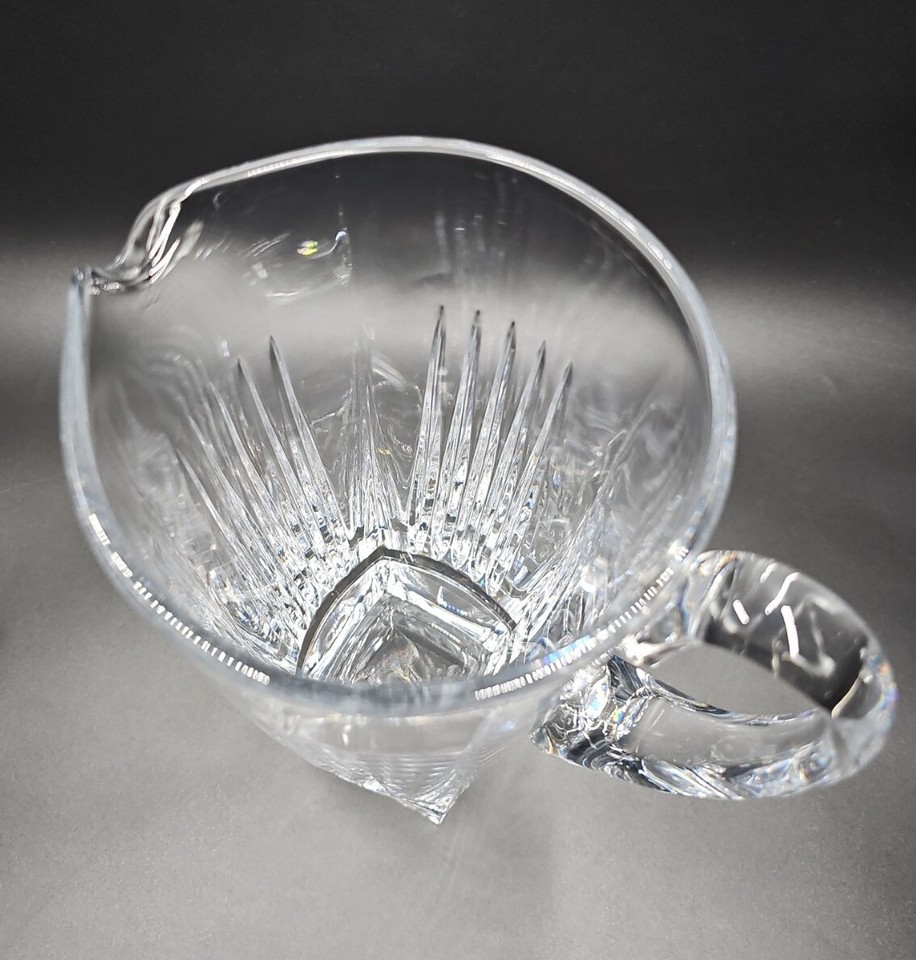 Waterford Crystal CLARION Martini Pitcher EXCELLENT Square Vertical Cut ...