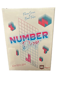 Number Drop Board Game - AEG - Tetris-Style Roll-and-Write Game - New / Sealed | eBay