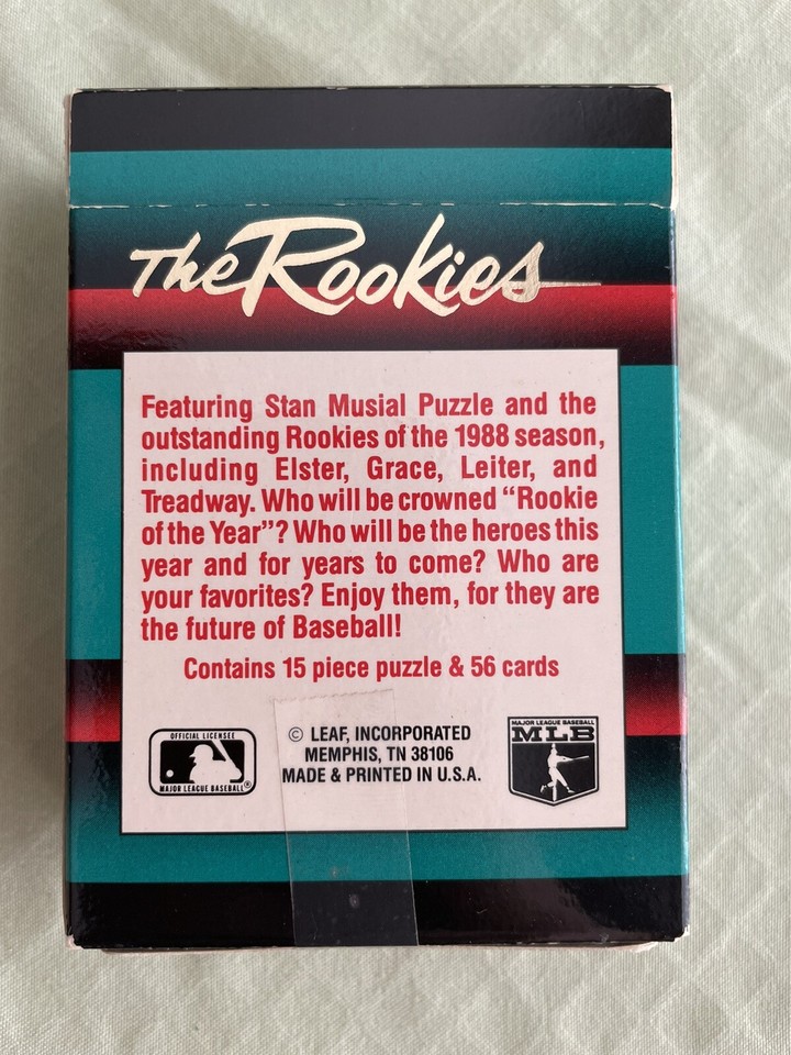 1988 Donruss Baseball The Rookies Sealed Set | eBay