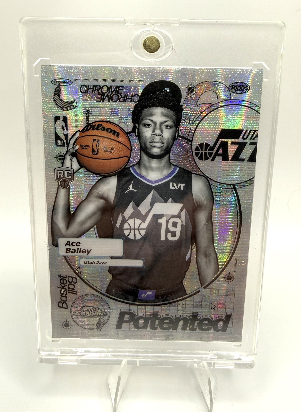 Ace Bailey 2025 Topps Chrome #PD-20 Patented /(SSP) Price Guide ...