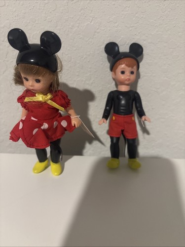 McDonalds Madame Alexander Mickey Mouse Club Boy Girl Dolls Sleep Eyes ...