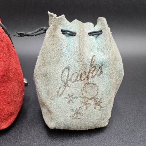Vintage Marbles And Metal Jacks Drawstring Bag Cliff House San ...